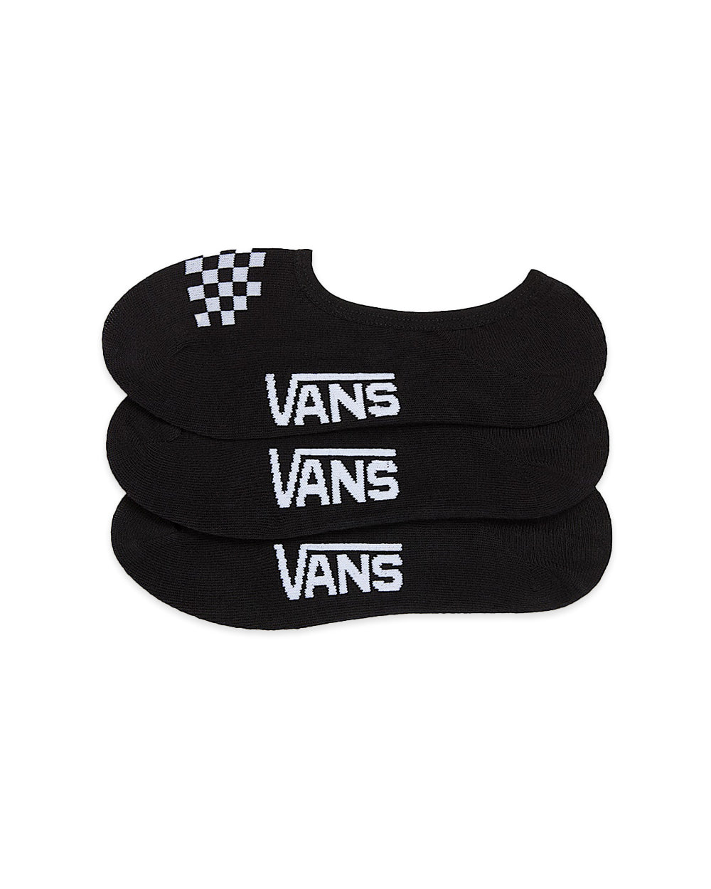 Vans Classic Canoodle Socks 3 pairs (rox checkerboard black/white ...
