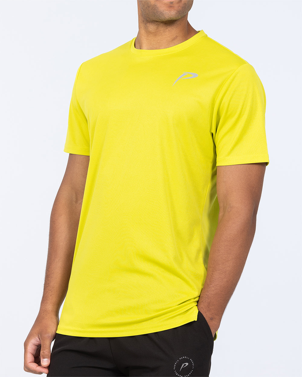 Parell Evolve Tall Mens Extra Long Training Top (lime) | Tall Mens ...