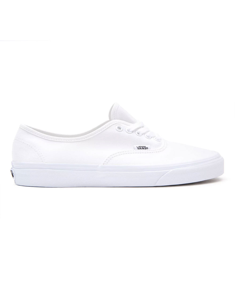 Vans Authentic Lace Up Size 13/14/15 Canvas Shoe (true white) | Tall Mens Clothing | 2tall.com