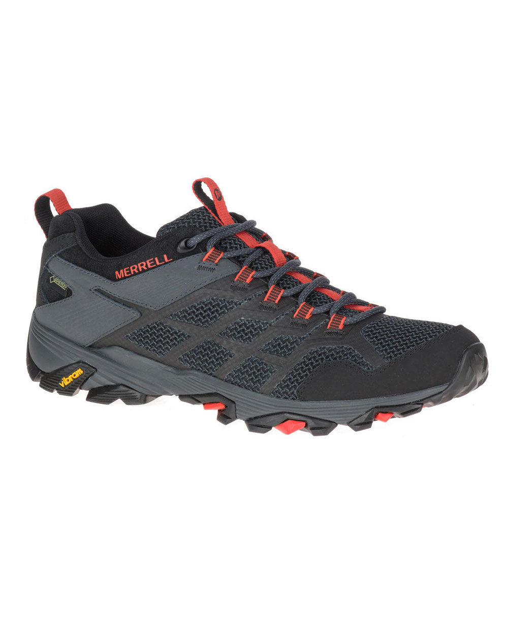Merrell Moab FST 2 Gore-Tex (black/granite) Mens Big Walking Shoes ...